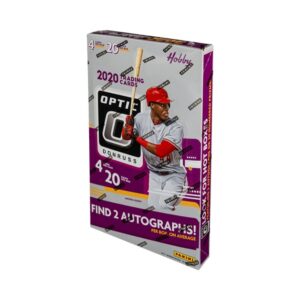 2020 panini donruss optic baseball hobby box (20 pks/bx)