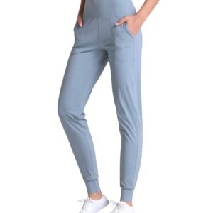 Dragon Fit Joggers for Women with Pockets,High Waist Workout Yoga Tapered Sweatpants Women's Lounge Pants (X-Large, Joggers78-Demin Blue)