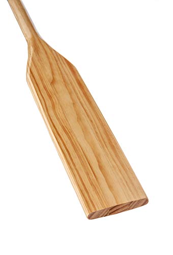 Seachoice 6 Ft. Wood Oar, New Zealand Pine Construction, 21-1/4 in. X 4-5/16 in. Blade, Comfort Grip, Clear Finish