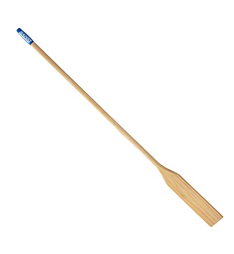 Seachoice 6 Ft. Wood Oar, New Zealand Pine Construction, 21-1/4 in. X 4-5/16 in. Blade, Comfort Grip, Clear Finish