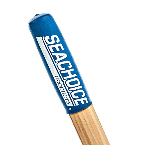 Seachoice 6 Ft. Wood Oar, New Zealand Pine Construction, 21-1/4 in. X 4-5/16 in. Blade, Comfort Grip, Clear Finish