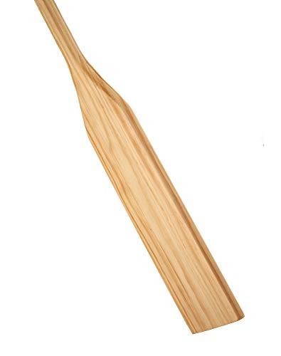 Seachoice 6 Ft. Wood Oar, New Zealand Pine Construction, 21-1/4 in. X 4-5/16 in. Blade, Comfort Grip, Clear Finish