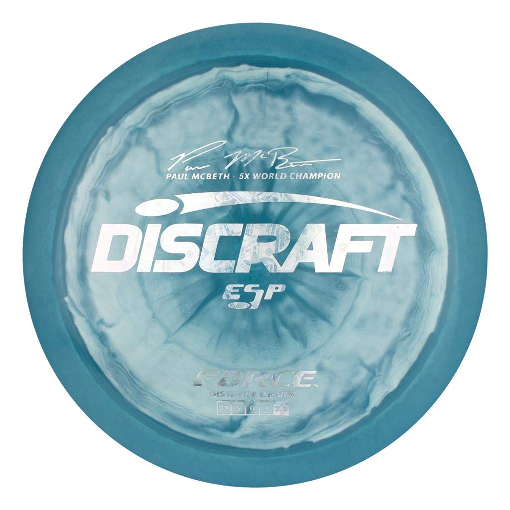 Discraft Limited Edition Paul McBeth Signature ESP Force Distance Driver Golf Disc [Colors May Vary] - 170-172g