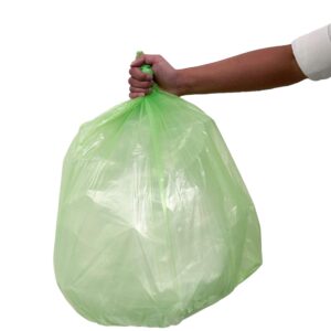 Reli. Biodegradable 6-10 Gallon Trash Bags | 150 Count | ASTM D6954 | Green | Eco-Friendly | Oxobiodegradable Under Certain Conditions (See Product Description)