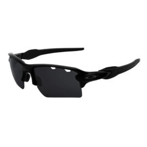 Revant Replacement Lenses Compatible With Oakley Flak 2.0 XL Vented, Non-Polarized, Ice Blue MirrorShield