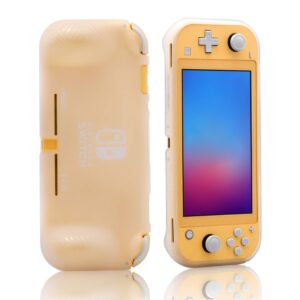 HEATFUN Switch lite Grip Case, TPU Case for Nintendo Switch lite with Tempered Glass Screen Protector