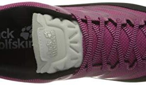 Jack Wolfskin Women's Scrambler 2 Texapore Low Hiking Shoe Boot, Black/Purple, 8.5