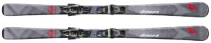 nordica men navigator 75 ca with tp2 compact 10 fdt binding skis, color: black/red, size: 162 (0a0288sa001-162)