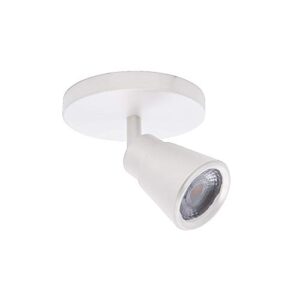 wac lighting, solo led energy star monopoint 3000k in white