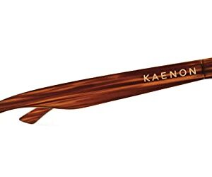 Kaenon Unisex Clarke Polarized Sunglasses, Hazelnut