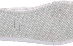 Guess Women's Loven Sneaker, White, 6.5