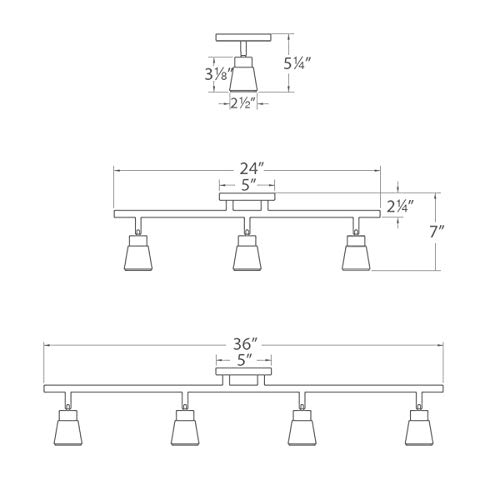 WAC Lighting, Solo LED Energy Star Monopoint 3000K in White