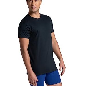 Fruit of the Loom mens Stay Tucked Crew T-shirt Underwear, Classic Fit - Assorted Colors, XX-Large US, (Pack of 6)