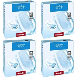 miele all in 1 tabs dishwasher tablets 60 per box (240)