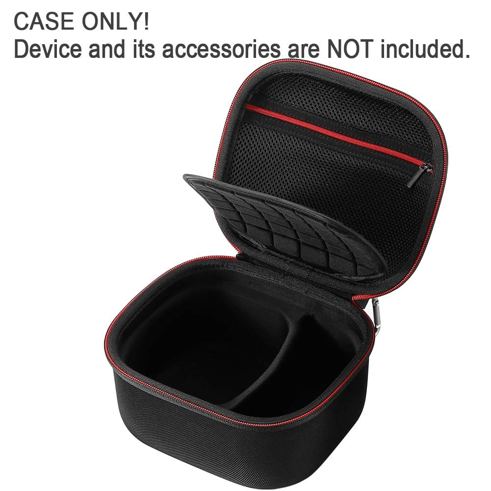 RAIACE Hard Travel Carrying Case for Walker's Razor Slim Passive Earmuffs Ultra Low Profile 27dB NRR. (Case Only!)-Black