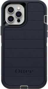 otterbox defender series screenless case case for iphone 12 pro max - varsity blues (desert sage/dress blues)