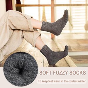 iCamter Womens Wool Socks Soft Super Thick Warm Socks for Women Thermal Winter Socks for Gifts