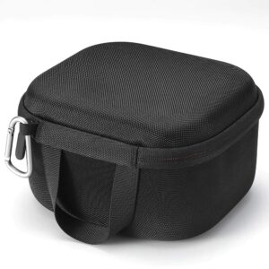 RAIACE Hard Travel Carrying Case for Walker's Razor Slim Passive Earmuffs Ultra Low Profile 27dB NRR. (Case Only!)-Black