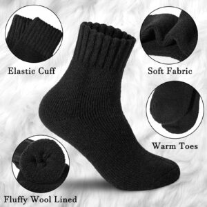 iCamter Womens Wool Socks Soft Super Thick Warm Socks for Women Thermal Winter Socks for Gifts