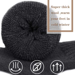 iCamter Womens Wool Socks Soft Super Thick Warm Socks for Women Thermal Winter Socks for Gifts