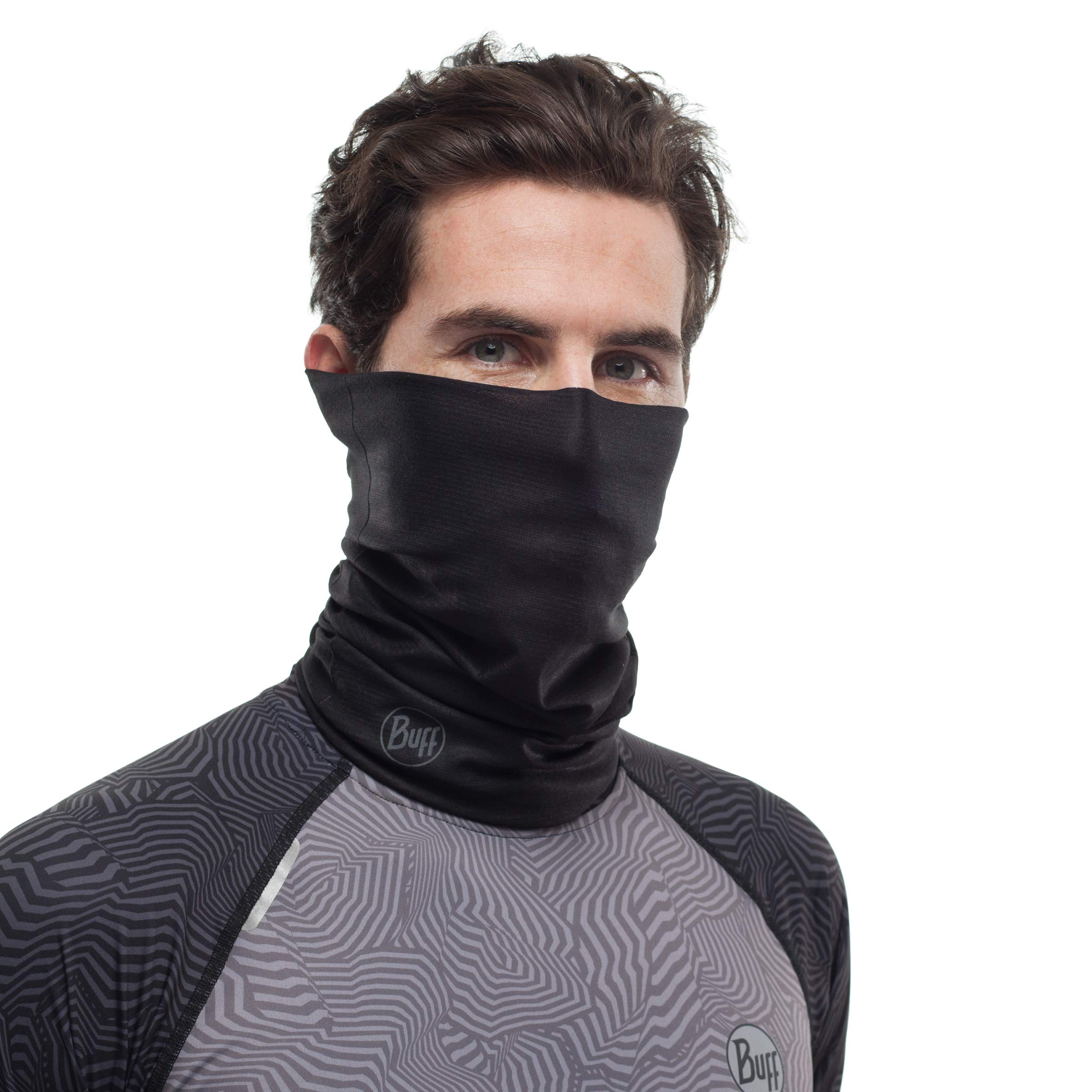 BUFF CoolNet UV Neck Gaiter, UPF 50 Sun Protection, Breathable, Cooling Bandana, Versatile, Quick Dry Face Mask, Rt Max 5, Adult Size