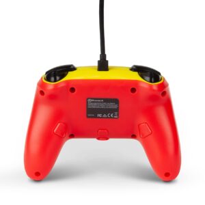 NINTENDO SWITCH PIKACHU POP ART WIRED ENHANCED CONTROLLER [POWER A]