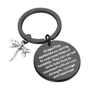 maofaed dragonfly gift dragonfly lover gift dragonfly keychain inspirational gift encouragement gift dragonfly spiritual gift