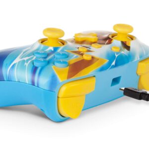 PowerA Enhanced Wired Controller for Nintendo Switch - Pokémon: Pikachu Charge, Gamepad, game controller, wired controller, officially licensed