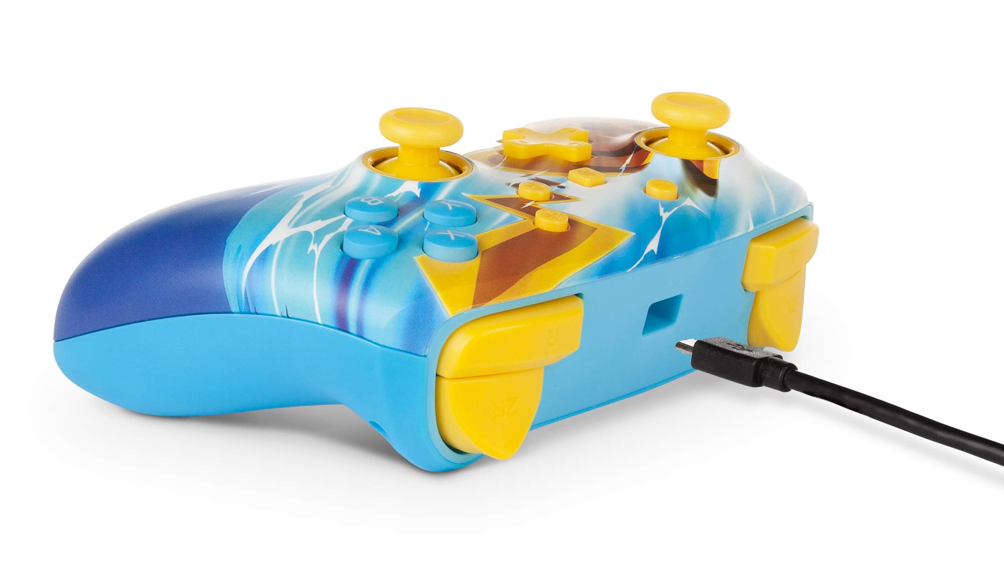 PowerA Enhanced Wired Controller for Nintendo Switch - Pokémon: Pikachu Charge, Gamepad, game controller, wired controller, officially licensed