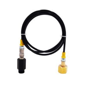 Soda Machine Adapter Hose Connect Your Soda Maker to Large Co2 Tank Directly,Compatible with Jet and Aua Fizz Soda Machines, Not Recommended for Electronic 1 Touch/Terra/Duo/Art Series