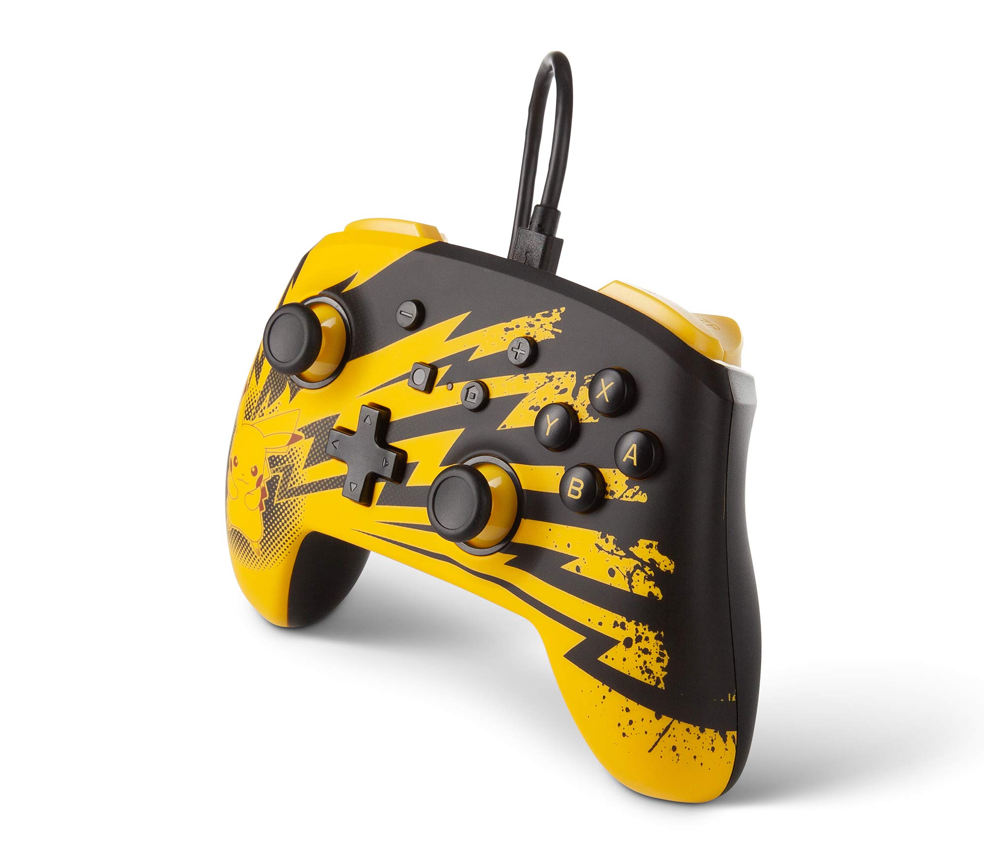 PowerA Pokemon Enhanced Wired Controller for Nintendo Switch - Pikachu Lightning - Nintendo Switch