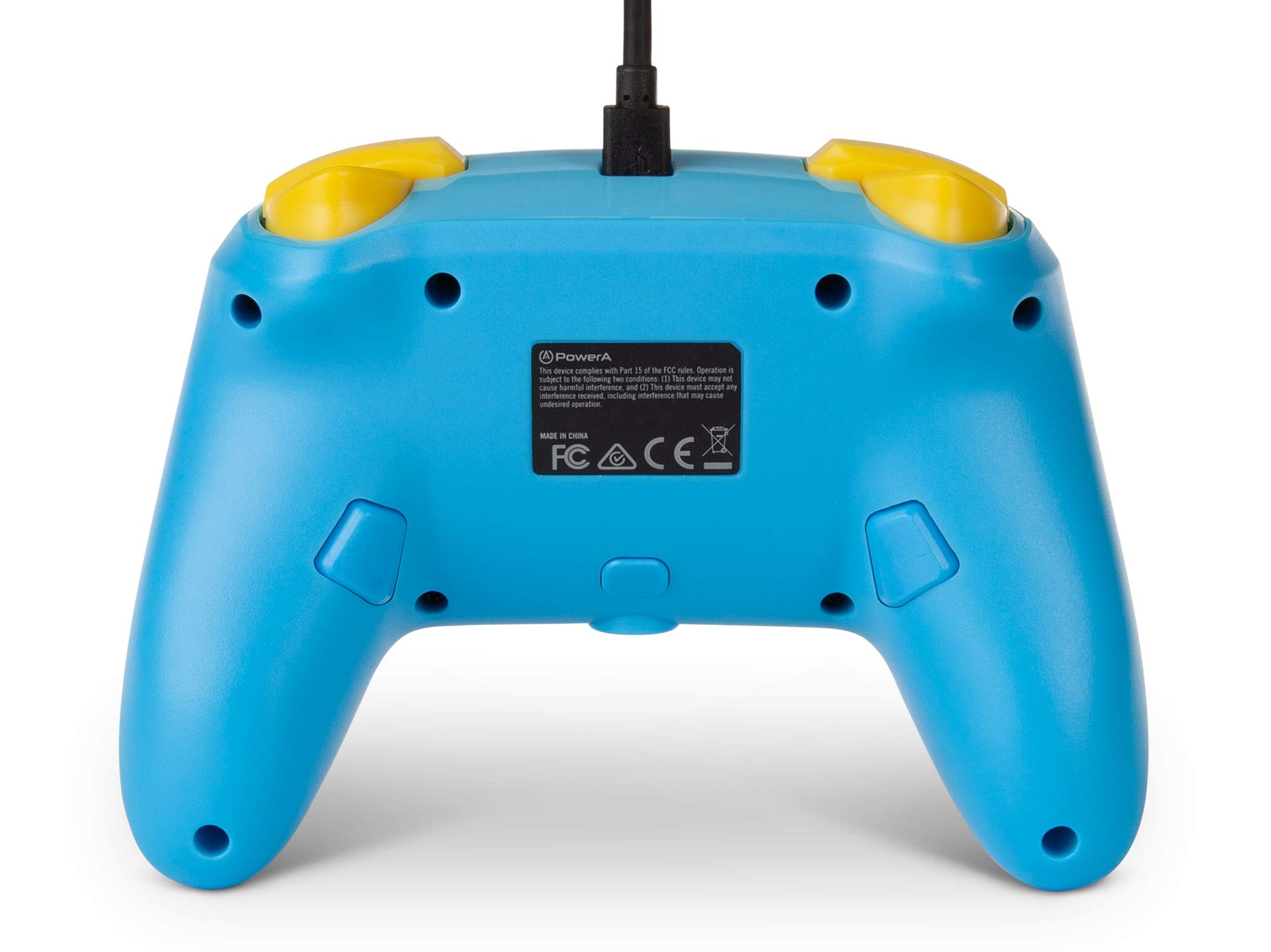 PowerA Enhanced Wired Controller for Nintendo Switch - Pokémon: Pikachu Charge, Gamepad, game controller, wired controller, officially licensed