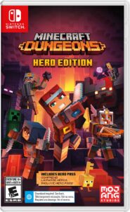 minecraft dungeons hero edition - nintendo switch