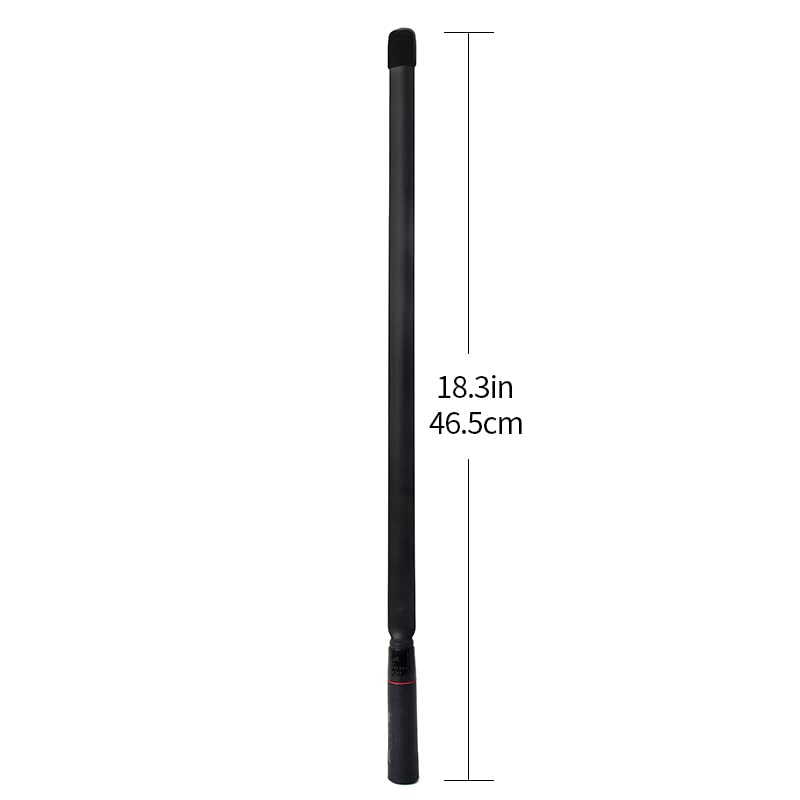 UAYESOK Dual Band 144/430MHz BNC Antenna VHF UHF 2M/70CM 2 Way Radio Antenna for Vertex HR146 HX300 HX320 HX400 IC-V8 IC-V80 IC-V82 Kenwood TK300 TK310 TK320 Walkie Talkie