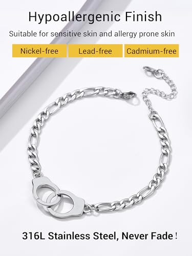 PROSTEEL Ankle Bracelets Foot Jewelry For Women Ankle Braclet Braclets Bracelts Silver Anklets Stainless Steel Chain Anklet