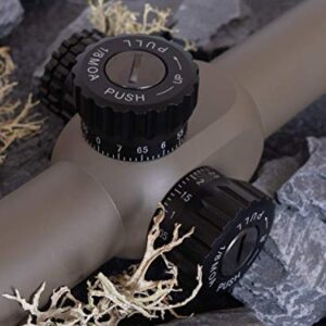 Monstrum G3 8-32x56 First Focal Plane FFP Rifle Scope | Flat Dark Earth