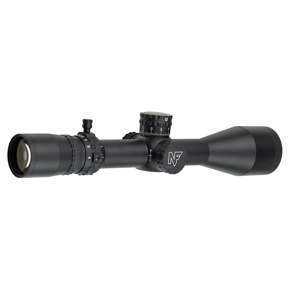 NIGHTFORCE NX8-4-32x50mm ZeroStop Digillum Illumination Second Focal Plane (F2/SFP) 30mm Tube Durable Precise Waterproof Fogproof Hunting Gun Scope, MOAR-CF2D Reticle