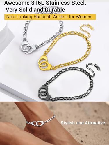 PROSTEEL Ankle Bracelets Foot Jewelry For Women Ankle Braclet Braclets Bracelts Silver Anklets Stainless Steel Chain Anklet