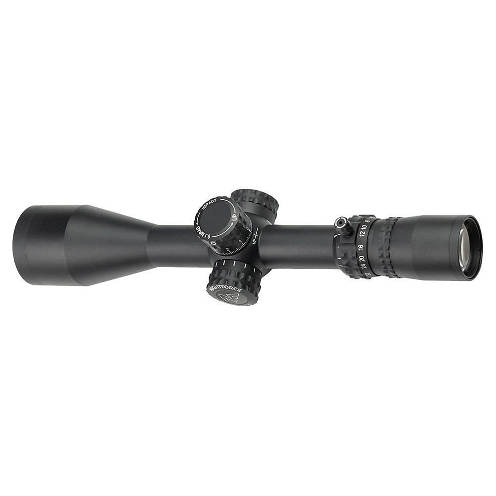 NIGHTFORCE NX8-4-32x50mm ZeroStop Digillum Illumination Second Focal Plane (F2/SFP) 30mm Tube Durable Precise Waterproof Fogproof Hunting Gun Scope, MOAR-CF2D Reticle