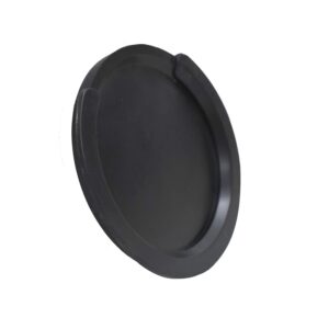 3.26 Inch Guitar Soundhole Cover Soft Rubber Feedback Buster for Acoustic Guitar,Black