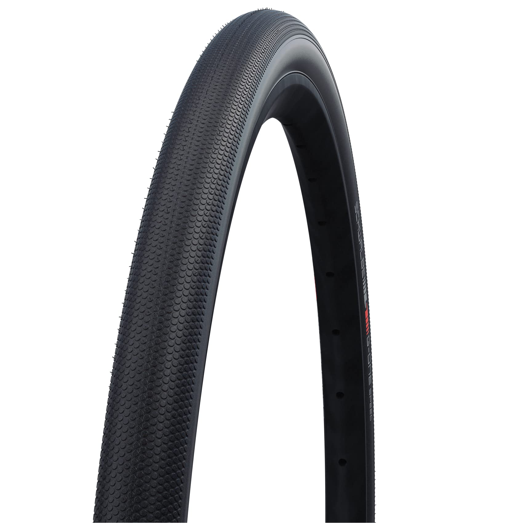 Schwalbe, G-One Speed, Tire, 700x38C, Folding, Tubeless Ready, OneStar, MicroSkin, 127TPI, Black