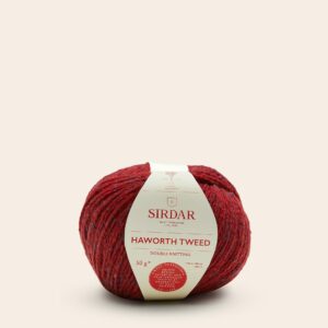 Sirdar Haworth Tweed DK, West Riding Red (906), 50g