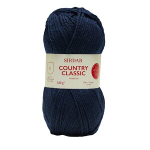 Sirdar Country Classic Worsted, Petrel (670), 100g