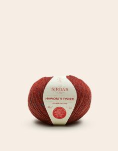 sirdar haworth tweed dk, ryedale russet (907), 50g