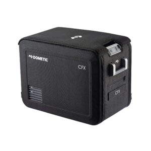 dometic cfx3 protective cover for 35l electric cooler, made with durable thermoformed eva foam and 1200d nylon