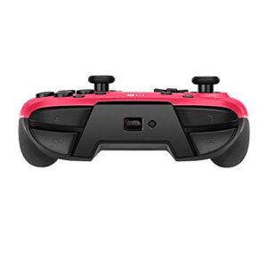 PDP Gaming Faceoff Deluxe Wireless Switch Pro Controller - Pink Camo / Camouflage - Officially Licensed by Nintendo - Customizable buttons, sticks, triggers, and paddles - Motion Sensing Controllers