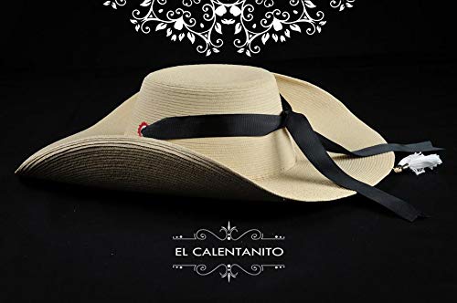 Sombrero mens DE ASTILLA ECONOMICO Talla - M - PULGADAS (7 1/4) - 57 a 58 cm Beig