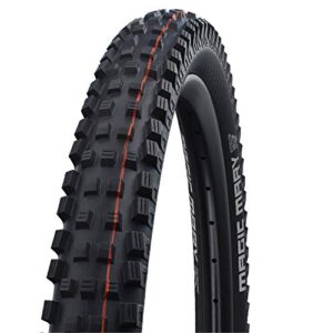 schwalbe - magic mary downhill and enduro tubeless folding bike tire | 29 x 2.35 | evolution line, super gravity, addix soft | black