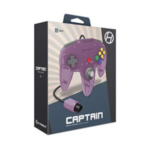 Hyperkin "Captain Premium Controller for N64 (Amethyst Purple) - Nintendo 64