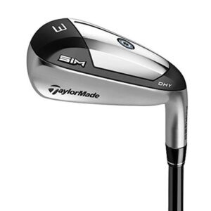 taylormade sim dhy #4, 22 degree loft, graphite shaft, right hand, regular flex